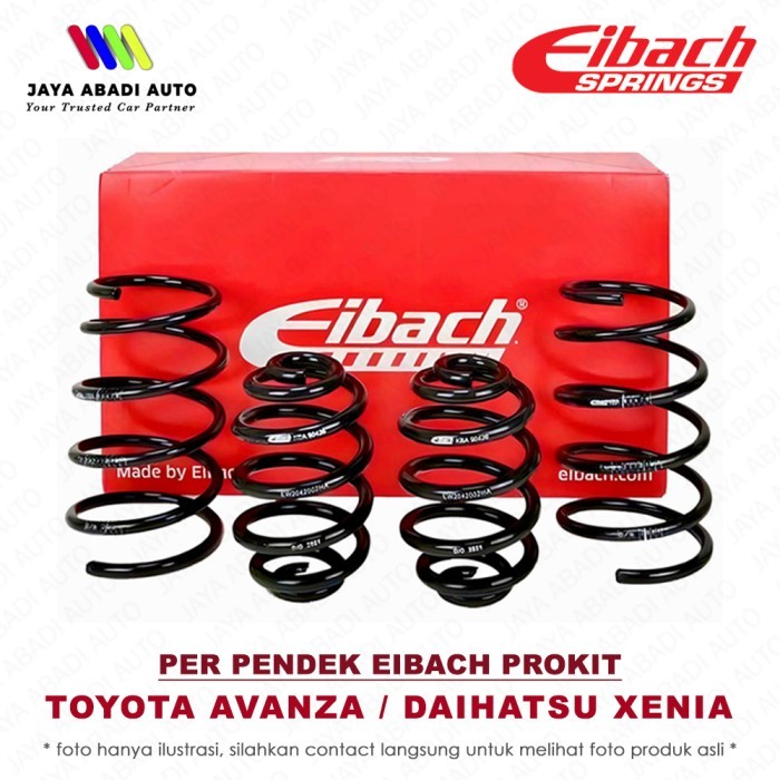 Jual Lowering Kit / Coil Spring / Per Pendek EIBACH PROKIT - TOYOTA ...