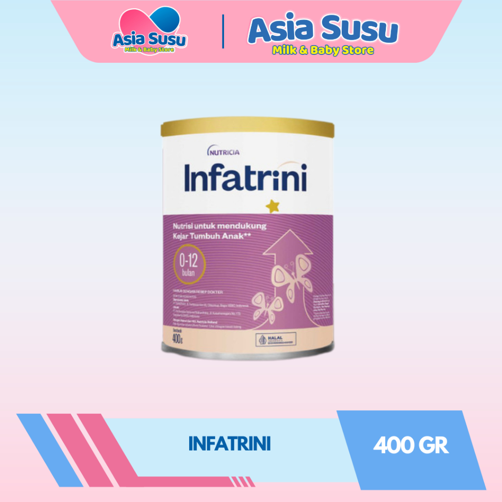 Jual (KEMASAN BARU) INFATRINI ( 0-12 BULAN) 400 GR | NUTRICIA INFATRINI ...