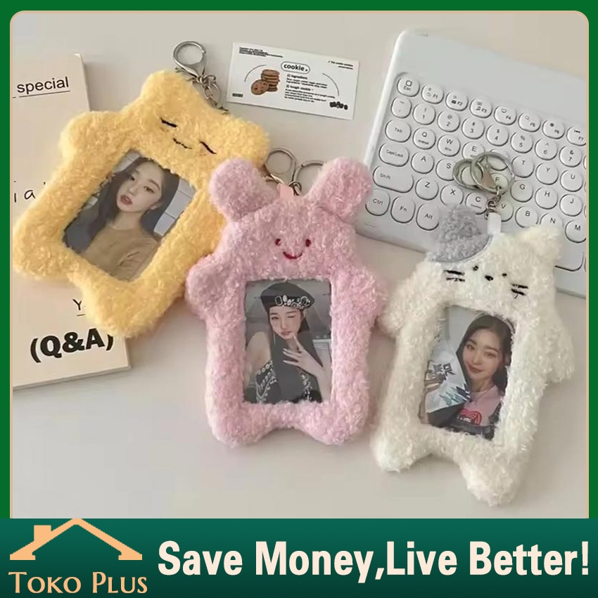 Jual Fluffy PC Holder Photocard Gantungan Card Cute Lucu Tempat Foto ...