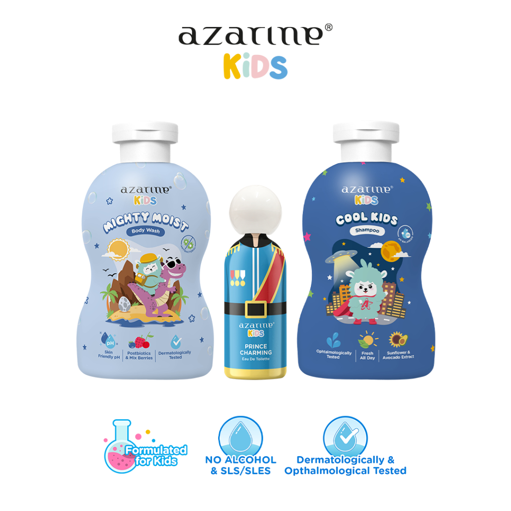 Jual Azarine Kids Little Prince Kit For Boys - 3 PCS - Paket Parfum ...