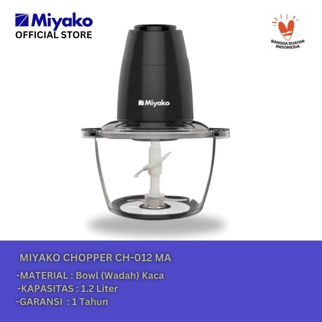Jual Multi Chopper Miyako CH012MA Food Processor Penggiling Daging ...