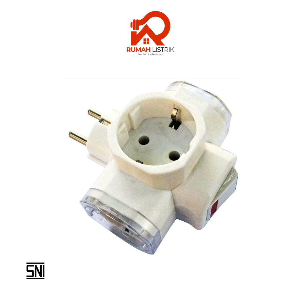 Jual steker t arde/ steker multi/colokan T/steker murah/ steker Switch ...