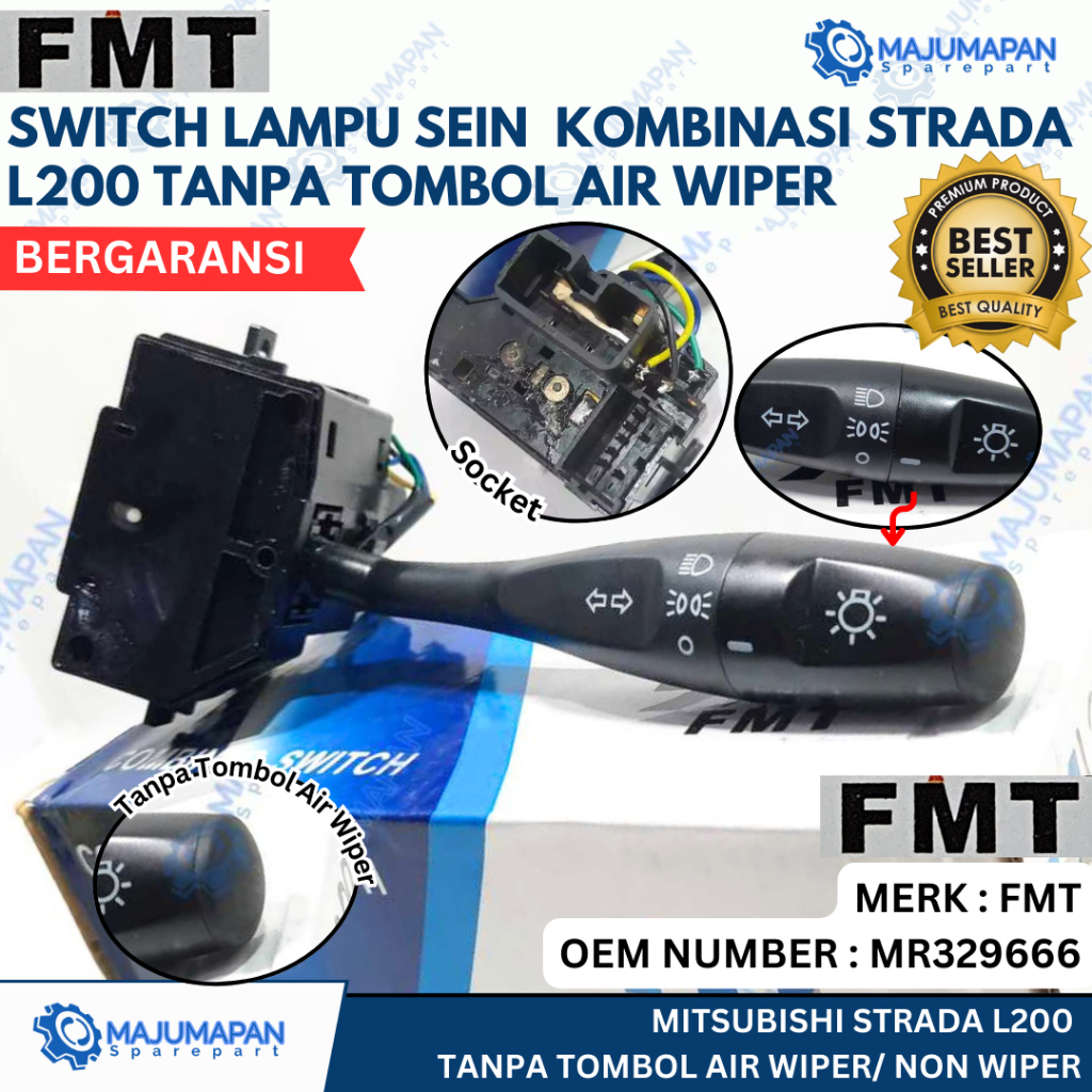 Jual SWITCH SAKLAR LAMPU SEIN SEN KOMBINASI STRADA L200 TANPA TOMBOL ...