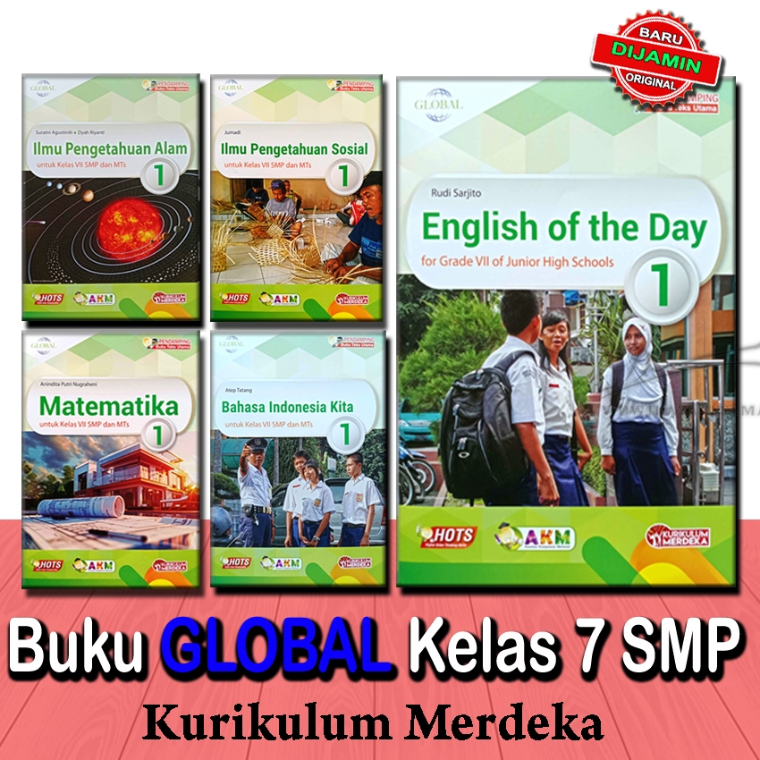 Jual Buku Global - Tiga Serangkai- KELAS 7 / SMP 1 - Buku Teks Siswa - KURIKULUM MERDEKA ...
