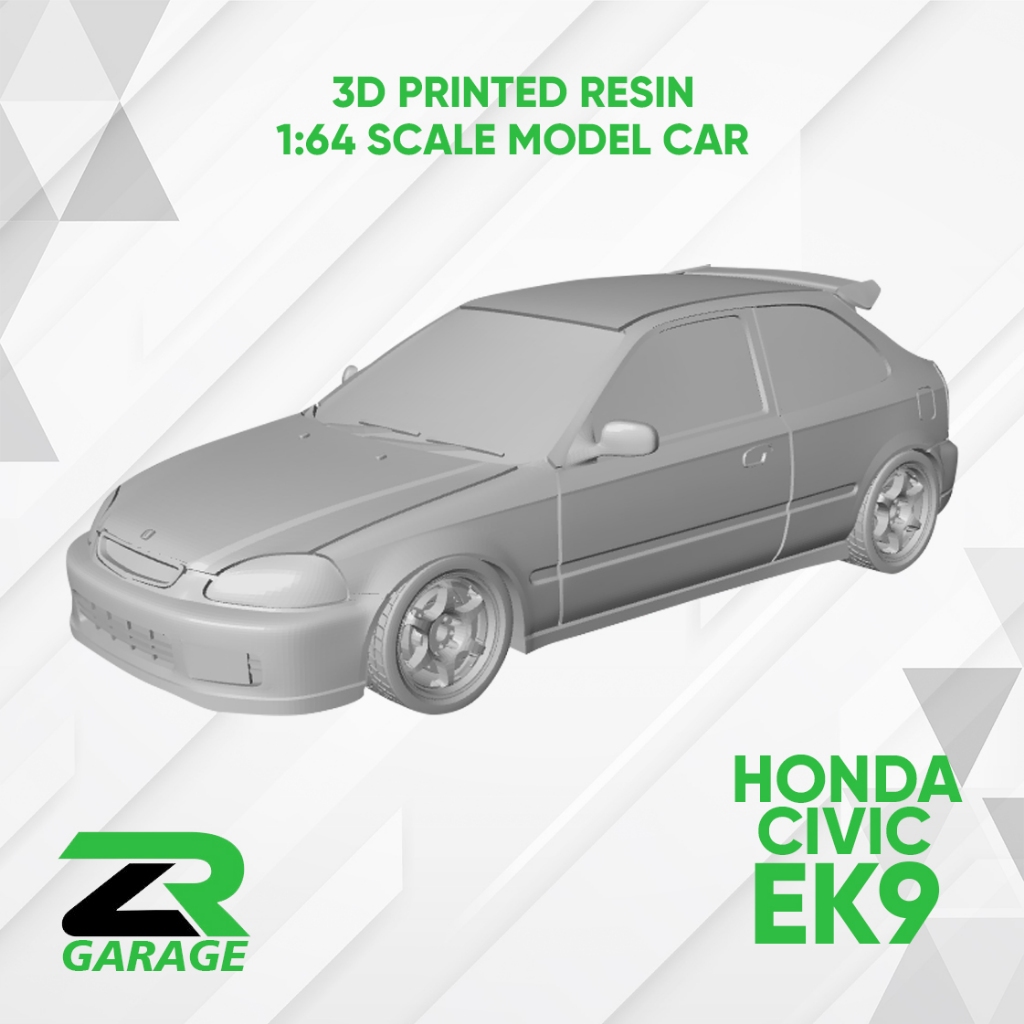 Jual Kit Car 1/64 scale Honda Civic EK9 / Hotwheel Civic EK / Kit Car ...