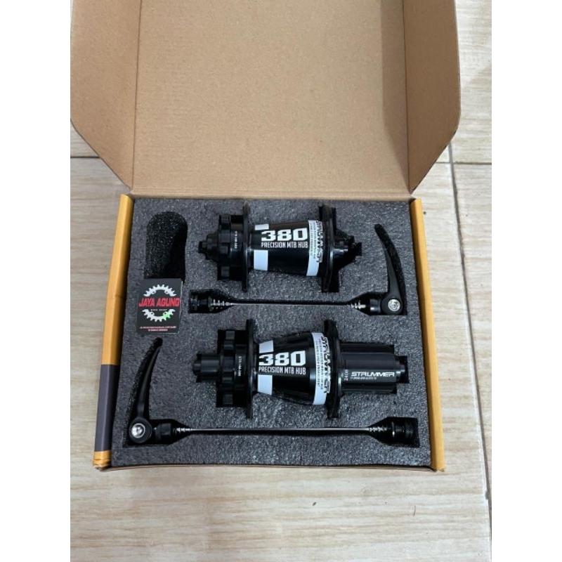 Jual Hub Freehub Strummer HM-380 QR Black White Jangkrik | Shopee Indonesia