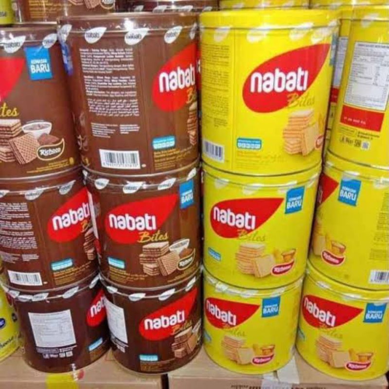 Jual Nabati Kaleng Bites 1 dus isi 6 | Shopee Indonesia