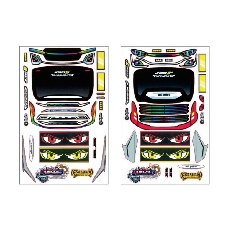 Jual Headlamp RGB + Sayap Miniatur bus Jb3/jb5 Lengkap | Shopee Indonesia