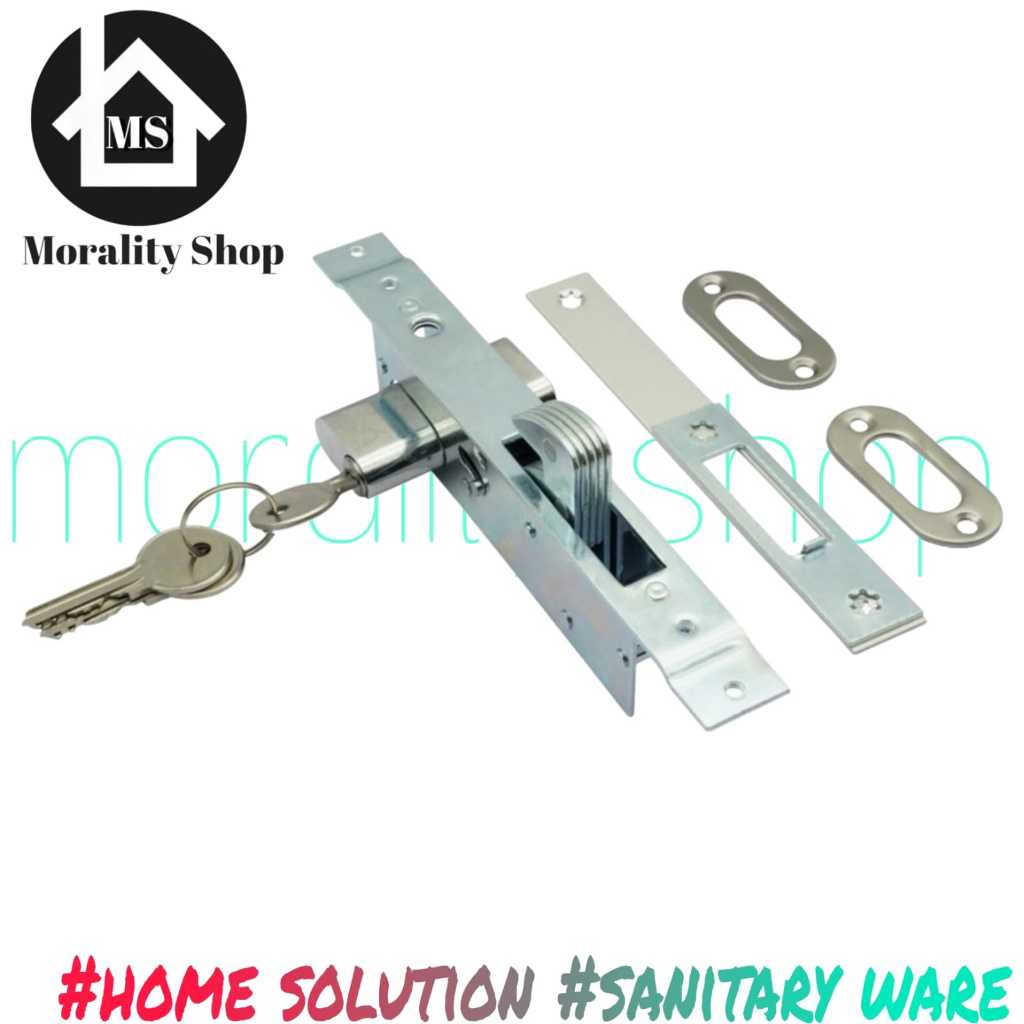Jual kunci pintu sliding aluminium kait / swing lock | Shopee Indonesia