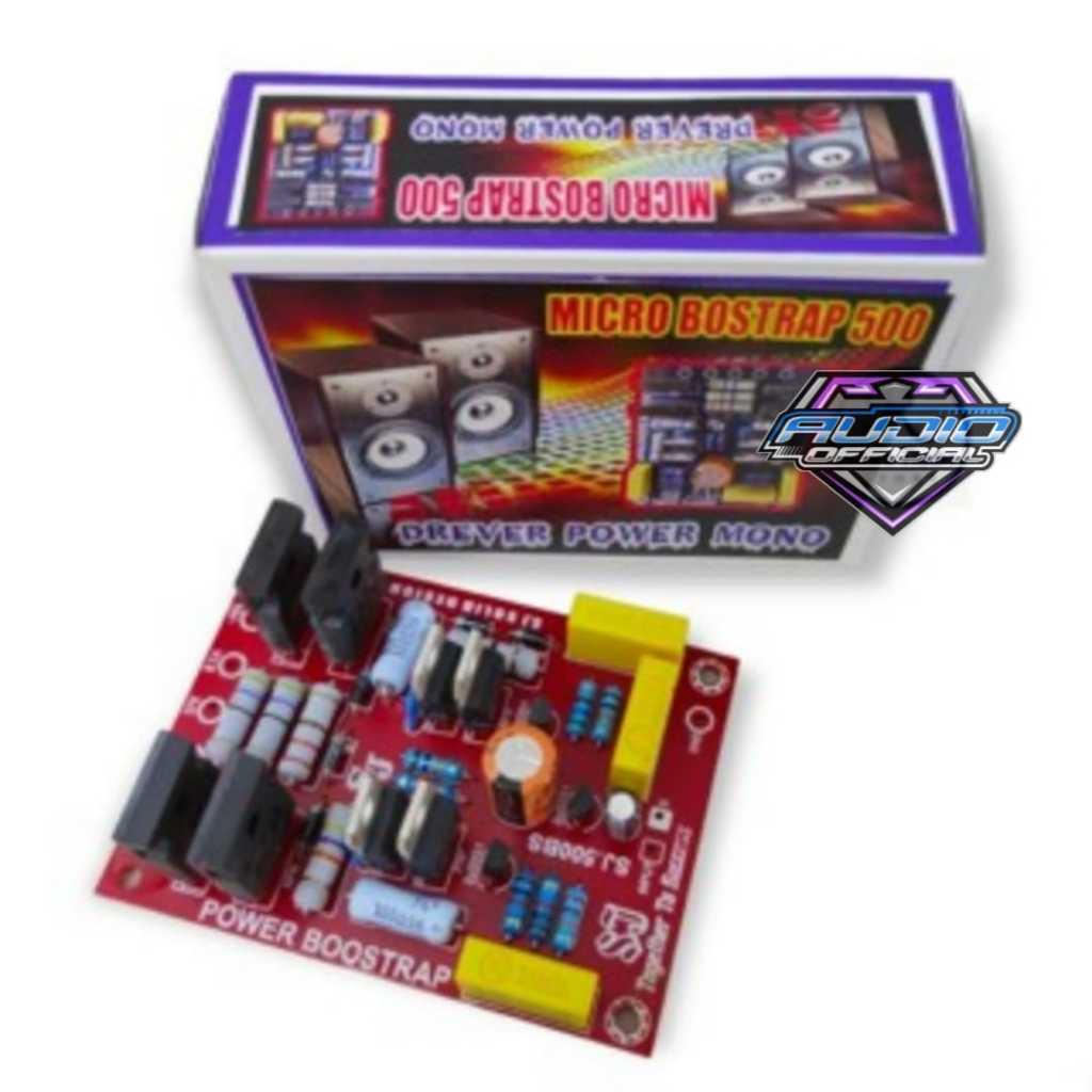 Jual Kit Driver Power BOSTRAP Mono SJ.500BS Low Sub Fiberglass Terbaik ...