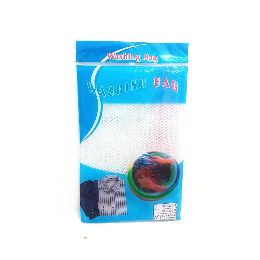 Jual Washing Bag Laundry / Kantong Cuci Jaring ukuran 50x40cm | Shopee ...
