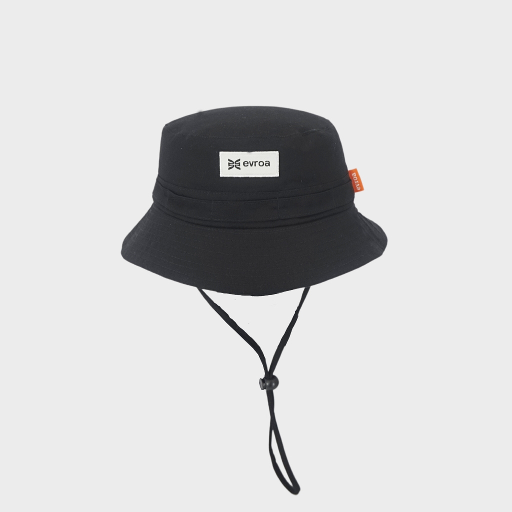 Jual Evroa - Bucket Hats - Black | Shopee Indonesia