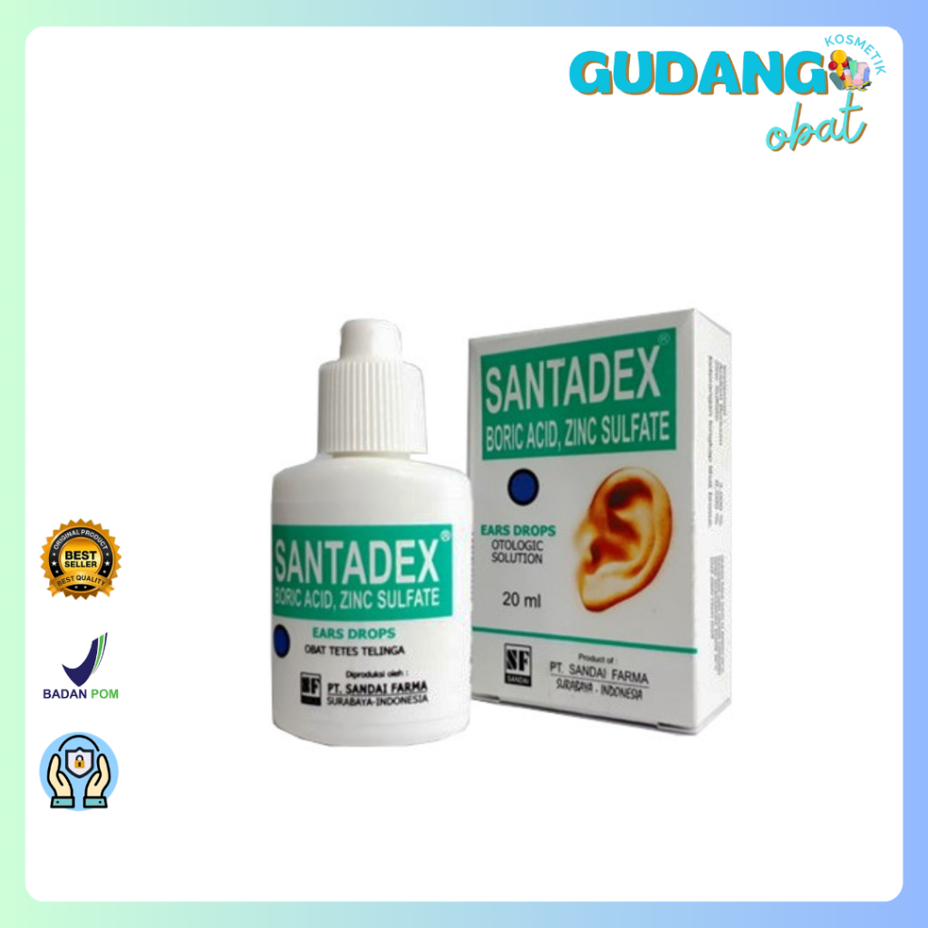 Jual Santadex Obat Telinga 20ml | Shopee Indonesia
