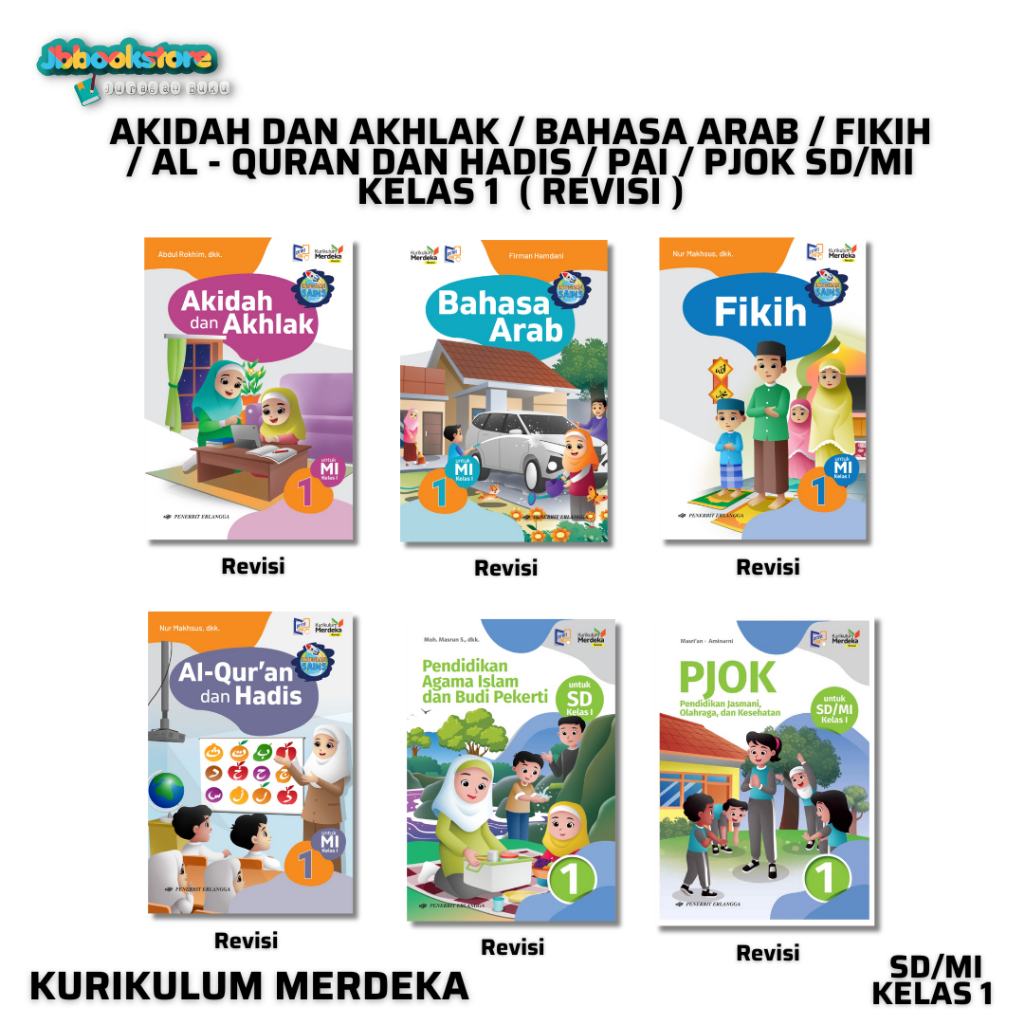 Jual [ REVISI ] AKIDAH DAN AKHLAK / BAHASA ARAB / FIKIH / AL - QURAN DAN HADIS / PAI ...