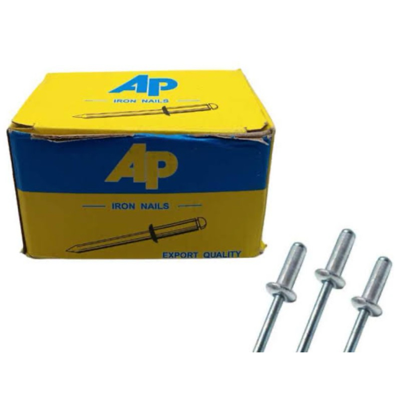 Jual paku rivet 450 paku rivet 3,2MM X 12,7 MM paku ripet 450 ( 1 KOTAK ...