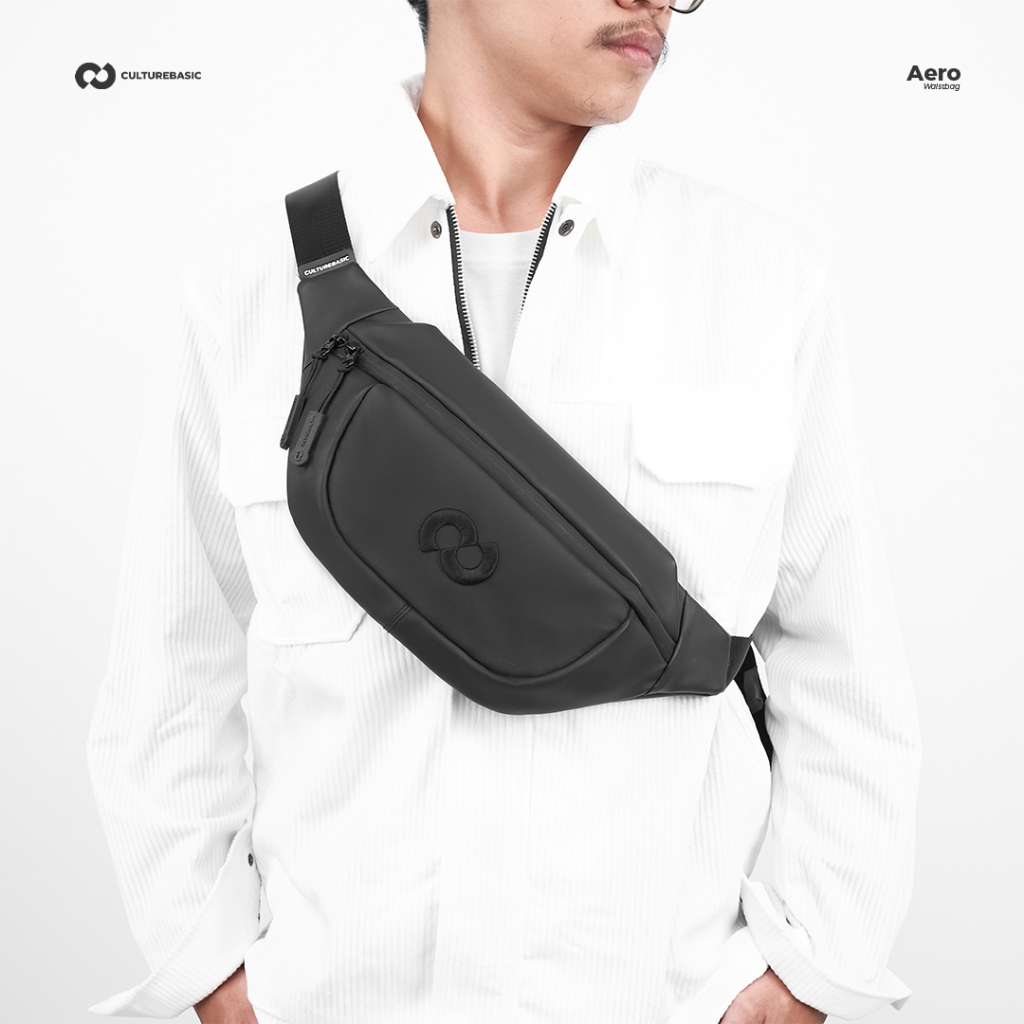 Jual Culture Basic | Aero Waistbag | Tas Selempang Pria Waterproof ...