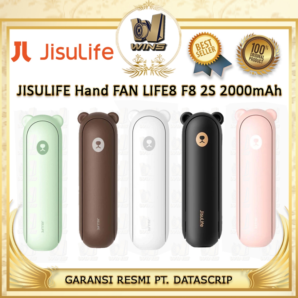 Jual JISULIFE Hand Fan Life8 F8 2S 2000 mAh | Shopee Indonesia