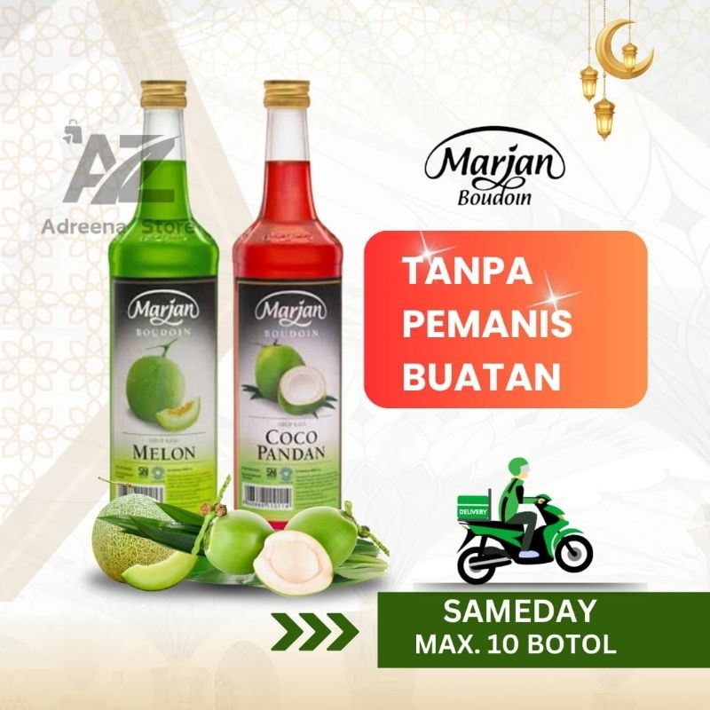 Jual Sirup Marjan Cocopandan | Marjan Melon | Marjan Termurah | Shopee ...