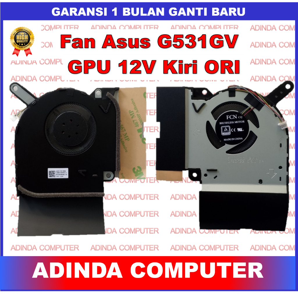 Jual Fan Asus ROG Strix G531GV G531 G712LWS G731 G731G G731GV G731GW ...