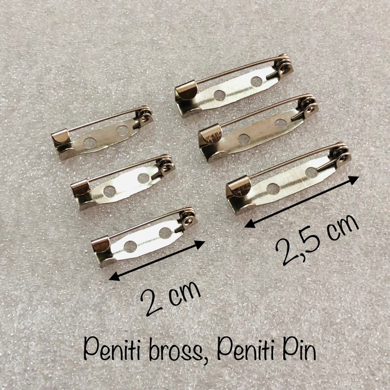 Jual Peniti bross / Peniti nametag per 120 pcs termurah | Shopee Indonesia