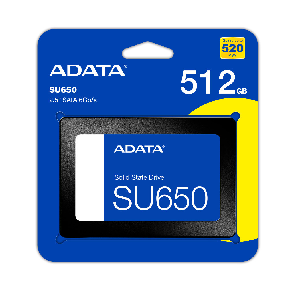 Jual ADATA SU650 512GB SSD SATA III 2.5" / SSD 512GB SU650 SATA ...
