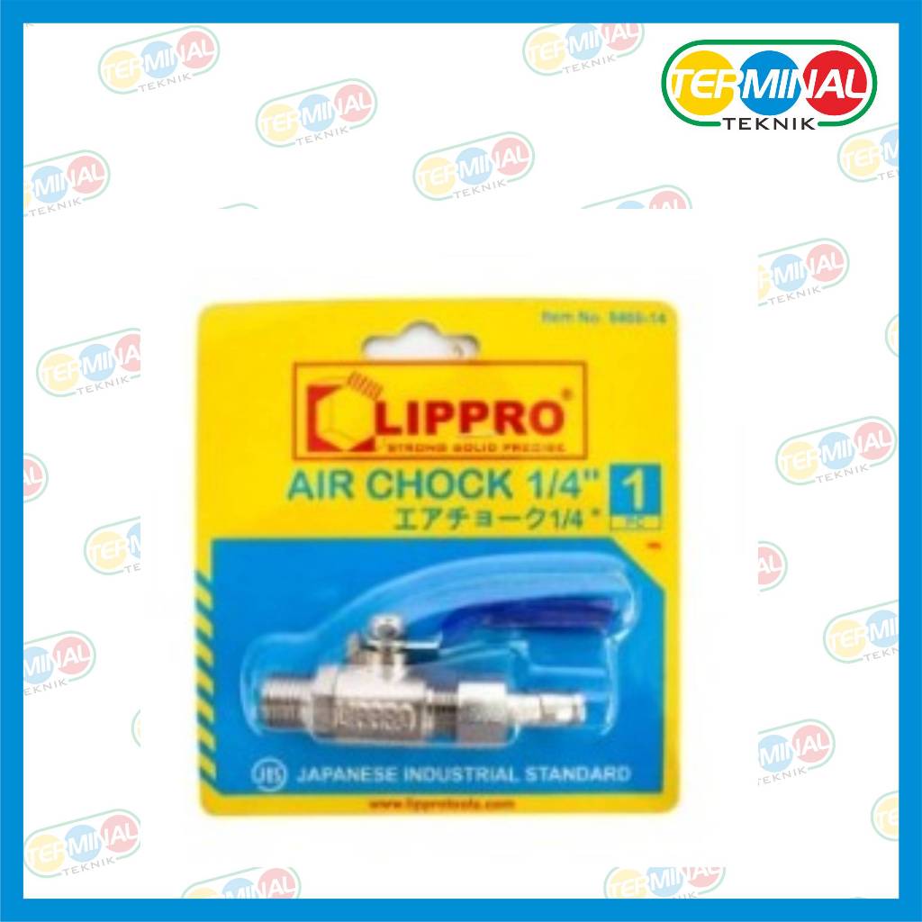 Jual LIPPRO 9460-14 Stop Kran Angin Kompresor Hato 1/4" | Shopee Indonesia