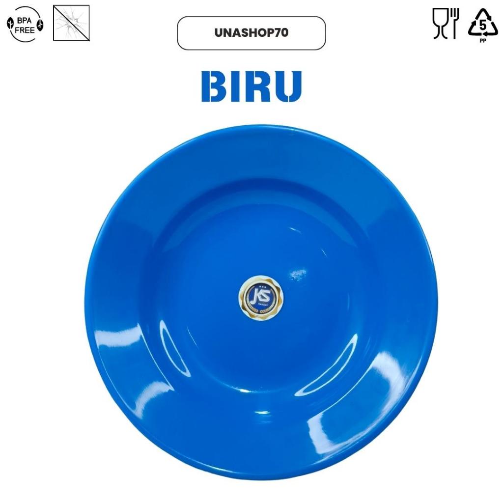 Jual PIRING PLASTIK 12 PCS (1LUSIN) WARNA BIRU | Shopee Indonesia