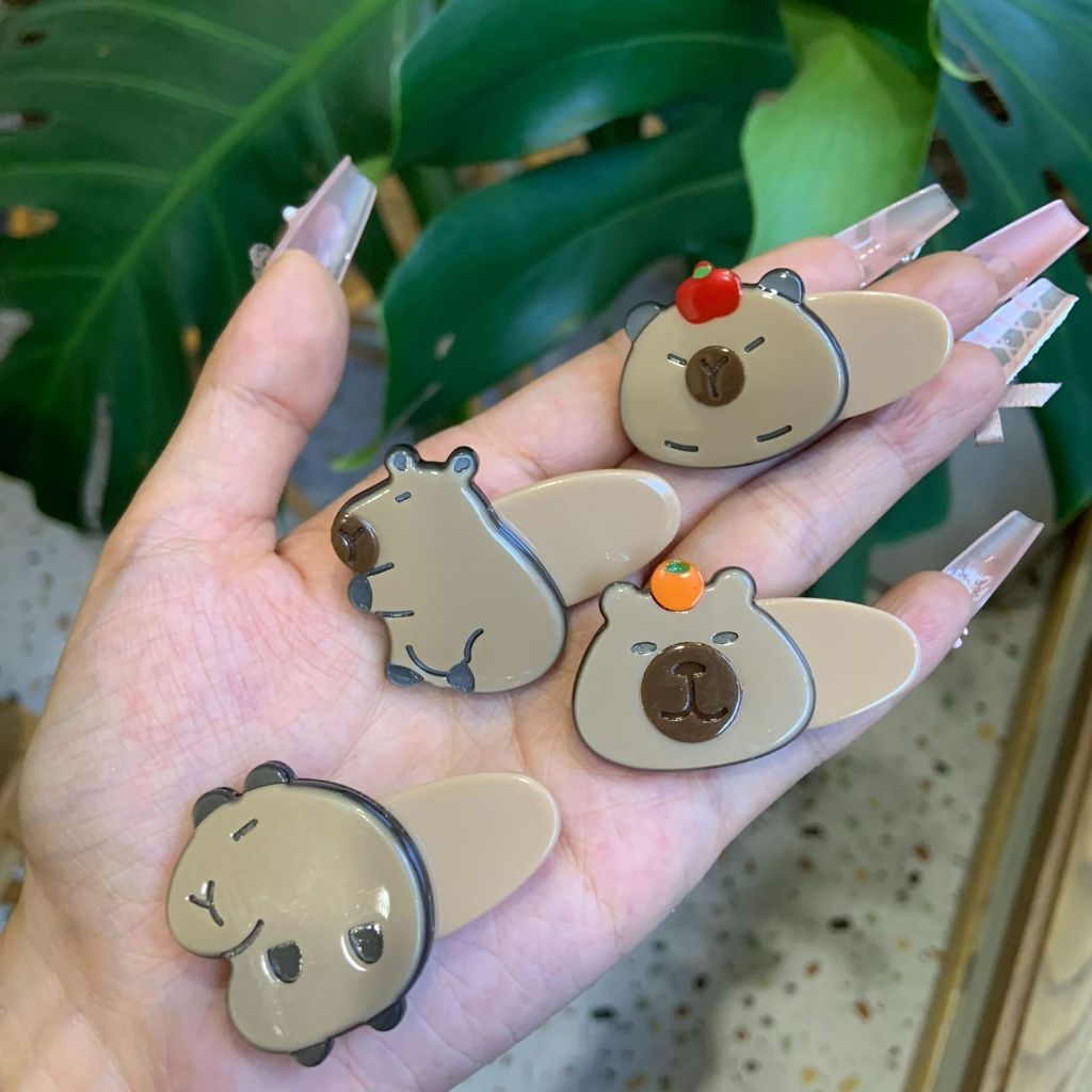 Jual Pin rambut capybara / jepit rambut capybara / hair pin capybara ...