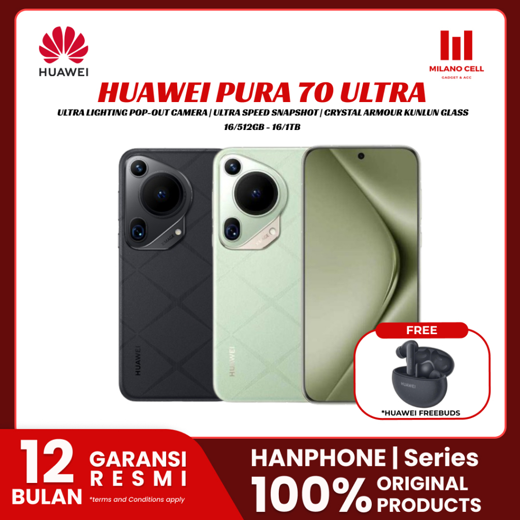 Jual HUAWEI Pura 70 Ultra Smartphone | Ultra Lighting Pop-out Camera ...