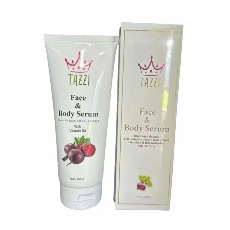 Jual TAZZI || FACE BODY SERUM TAZZI ( Wajah & Badan ) | Shopee Indonesia