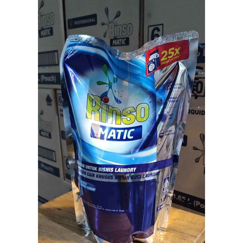 Jual Rinso matic detergent cair 1,6liter | Shopee Indonesia