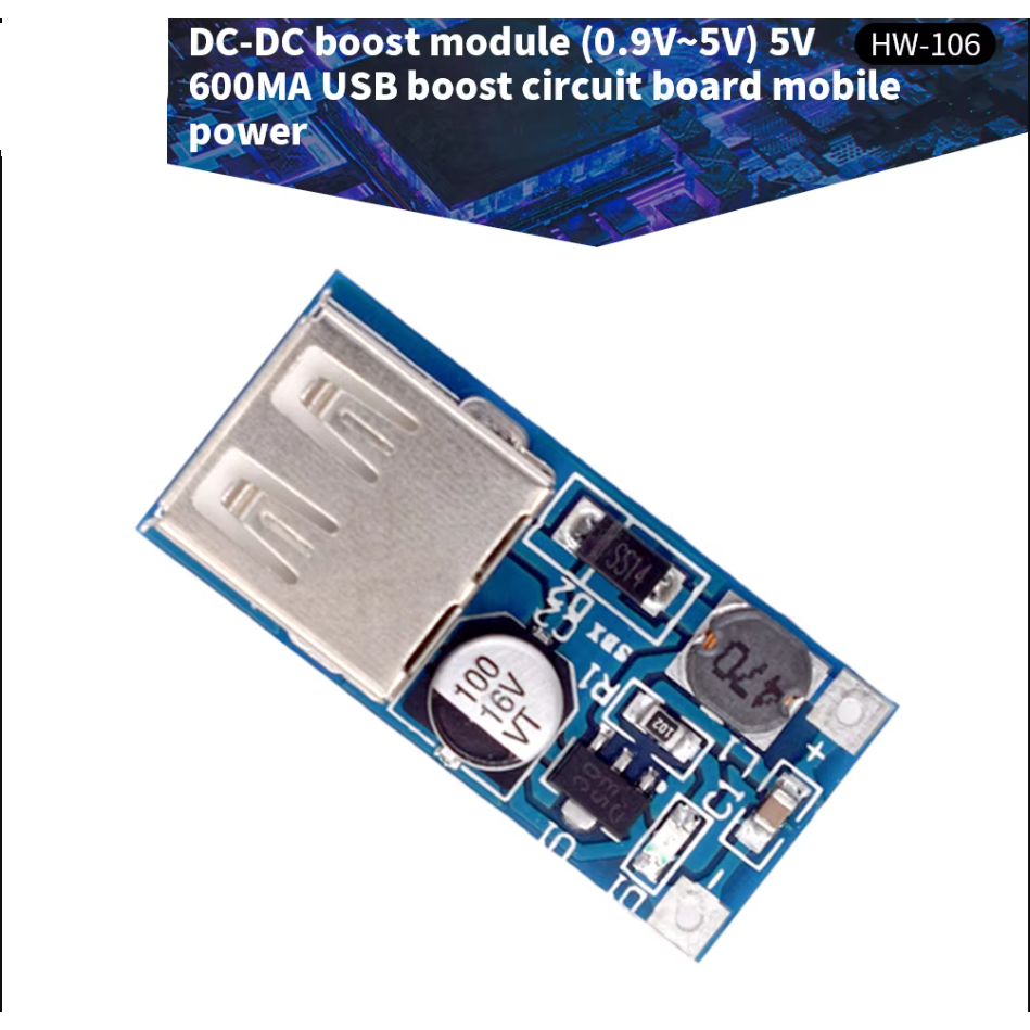 Jual Modul Step Up Charger DC 0.9-5V USB 5V Cas HP Mobile Boost Converter | Shopee Indonesia