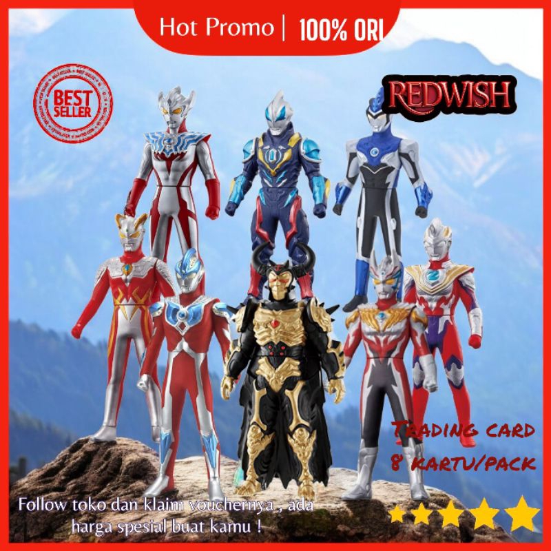 Jual mainan robot ultraman zero action figure 1 box isi 4 hero | Shopee ...