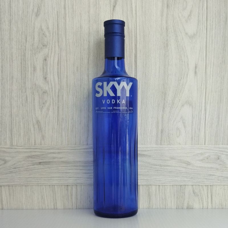 Jual Botol Kosong Skyy Vodka New Bottle 750ml | Shopee Indonesia