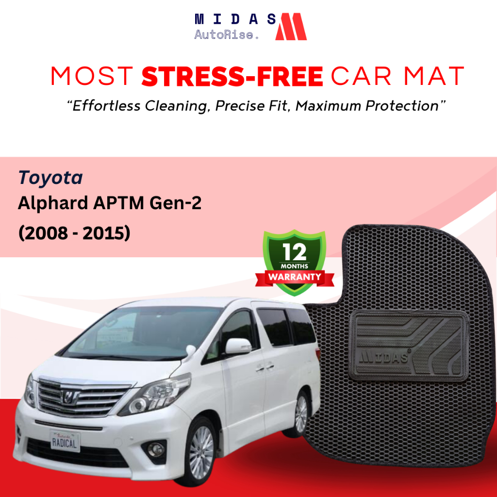 Jual Karpet Mobil Double Layer Toyota Alphard ATPM Gen-2 (2008-2015 ...