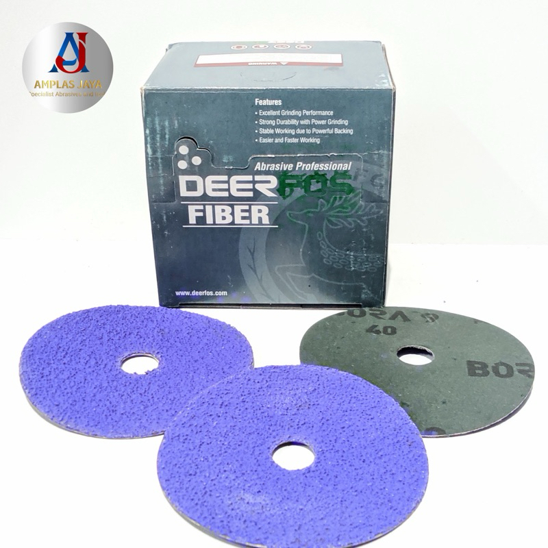 Jual Fiber Disc 4 Inch Ceramic Deerfos BORA 9 | Shopee Indonesia
