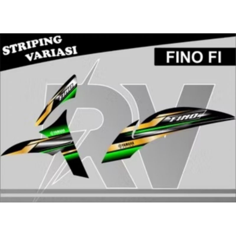 Jual Striping Fino F1 Variasi Stiker Motor Yamaha Fino F1 Lis Cover ...