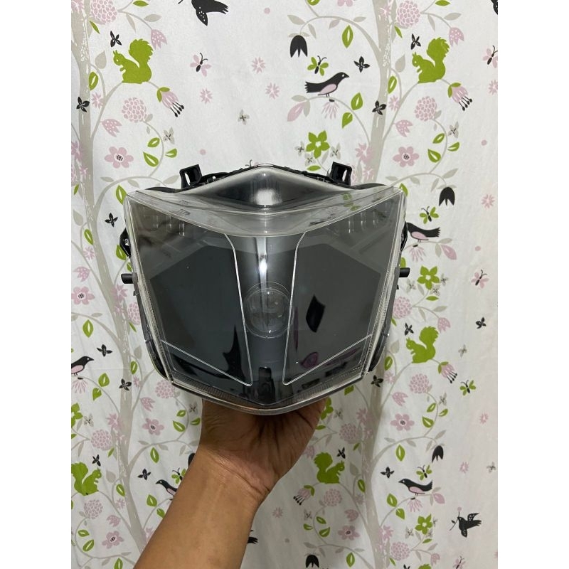 Jual Reflektor lampu depan beat esp 2017-2019 modif lampu h4 mini biled ...