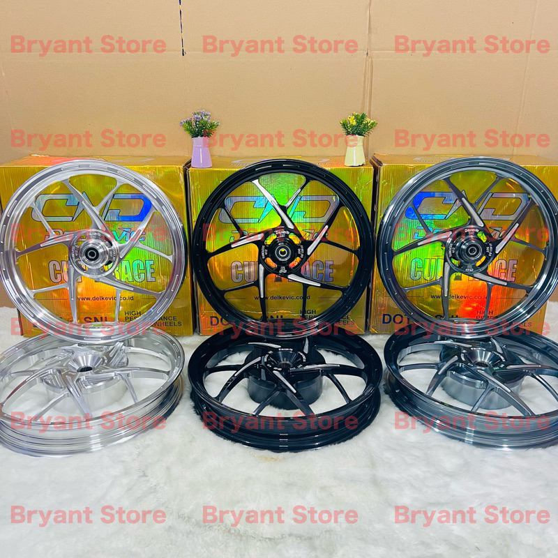Jual VELG DELKEVIC DND RACING ORIGINAL CNC Y-SPEED 185x14 & 215x14 ...