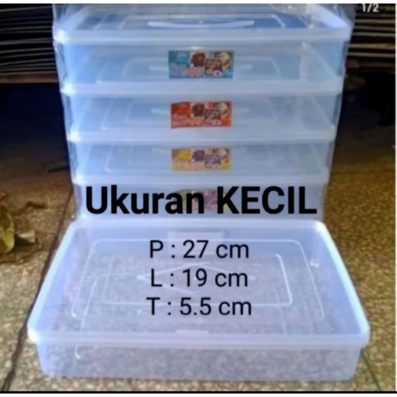 Jual TEMPAT / BOX DONAT / MUAT 6 DONAT / UKURAN KECIL / BROWNIES NAGOYA ...