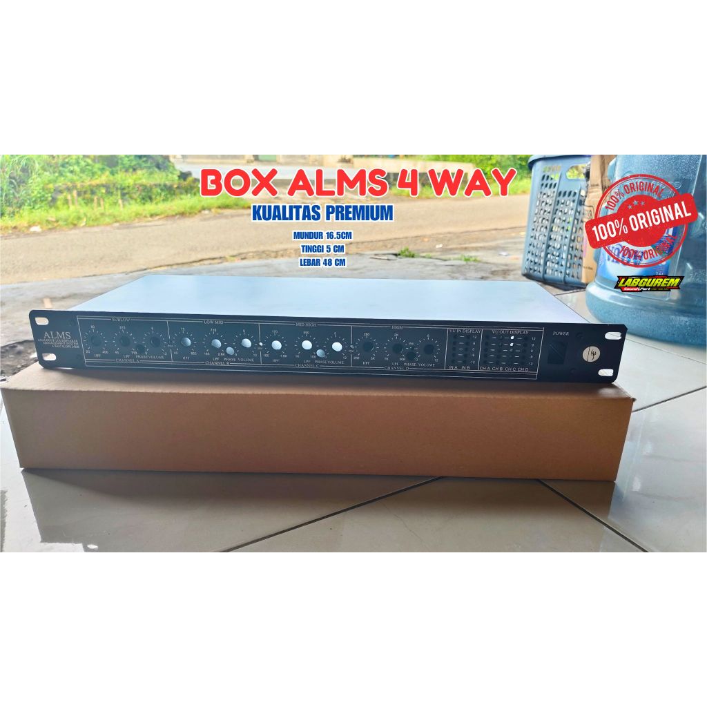 Jual BOX ALMS 4 WAY KUALITAS PREMIUM,PLAT DEPAN ALUMUNIUM TEBAL ...