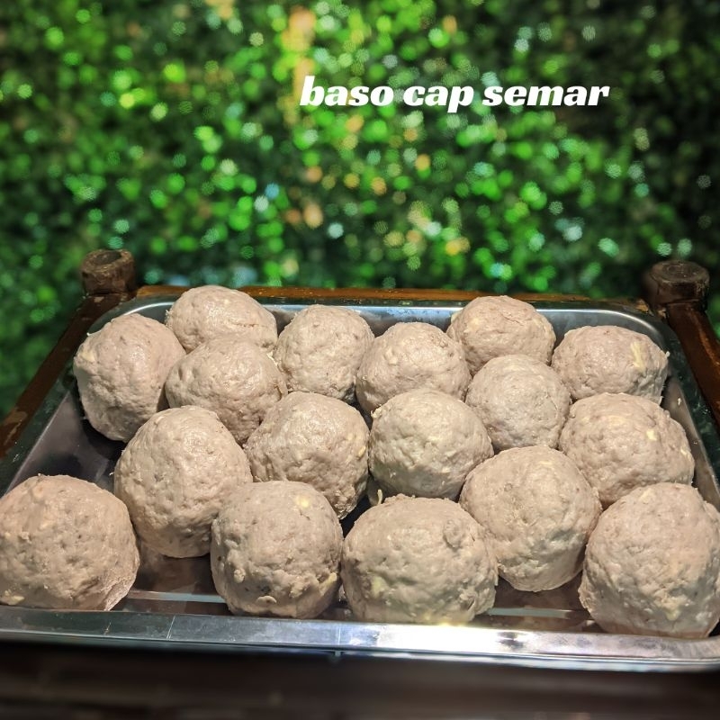 Jual baso asli cap semar, jumbo isi daging cincang | ISI 1 BUTIR ...