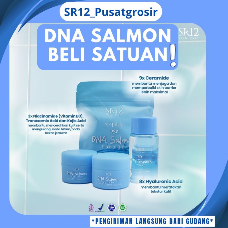 Jual SR12 DNA SALMON SERIES || DNA SALMON SATUAN | Shopee Indonesia