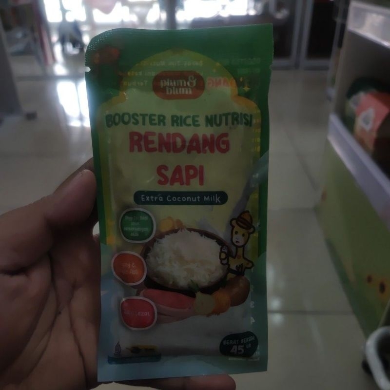Jual Plum & Blum Booster Rice Nutrisi Rendang Sapi | Shopee Indonesia