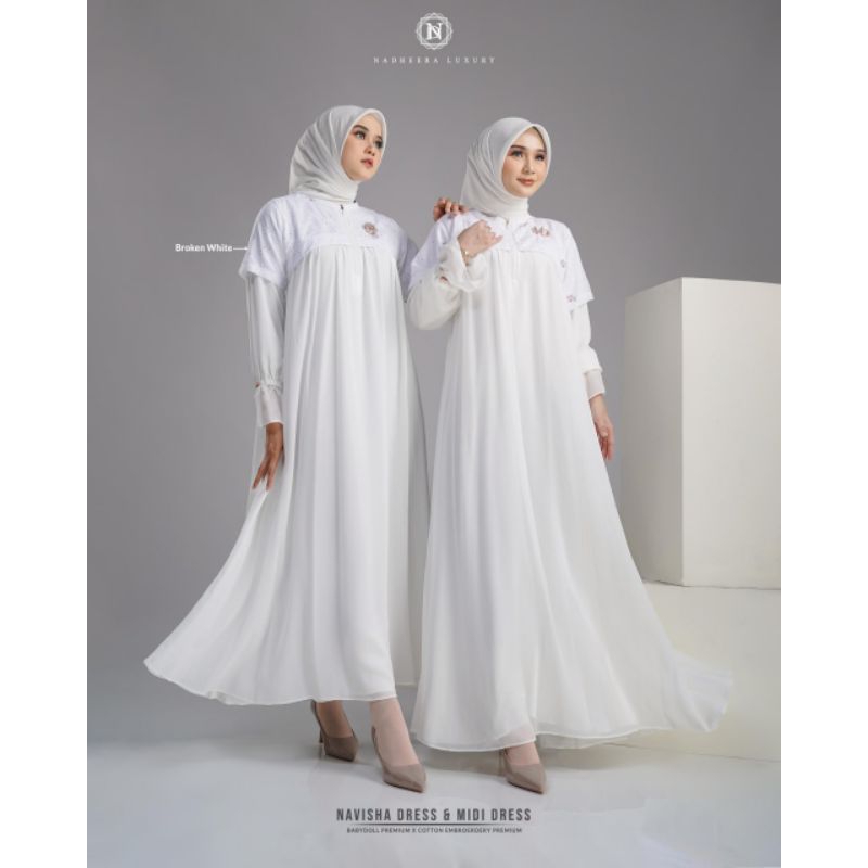 Jual NADHEERA DRESS NAVISHA SERIES | Shopee Indonesia