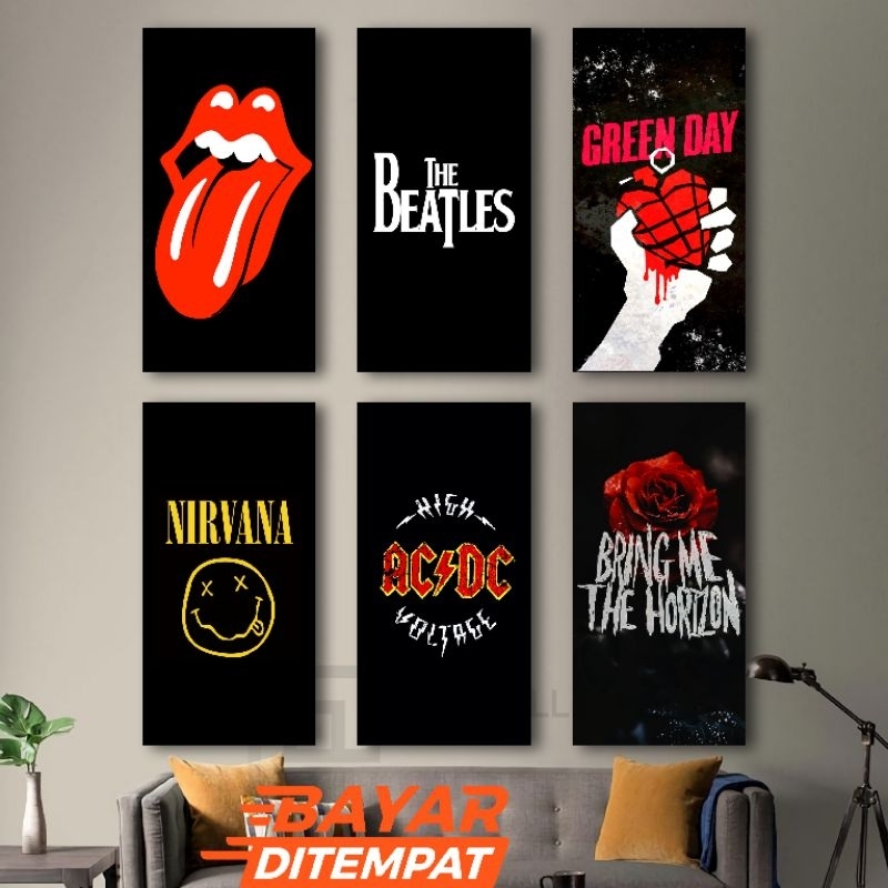 Jual NDT[15X30]Hiasan Dinding Band Legend Poster Musik Metal Pajangan ...