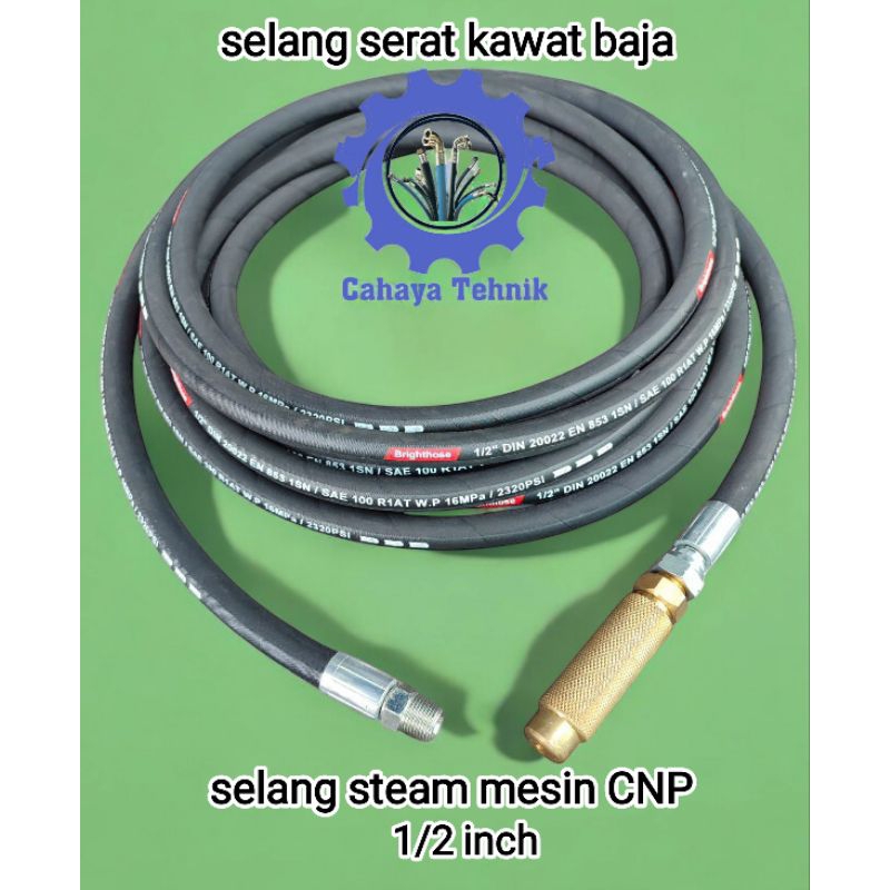 Jual selang cuci motor dan mobil mesin CNP selang 1/2 inch selang serat ...