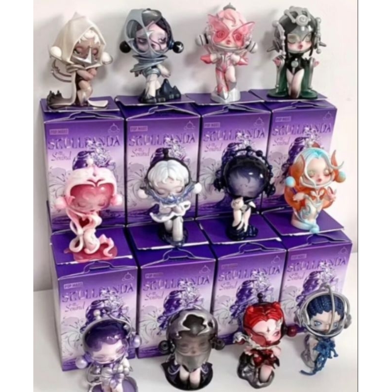 Jual POP MART SKULLPANDA THE SOUND 1PCS BLIND BOX (MAY HAVE SECRET) NEW ...