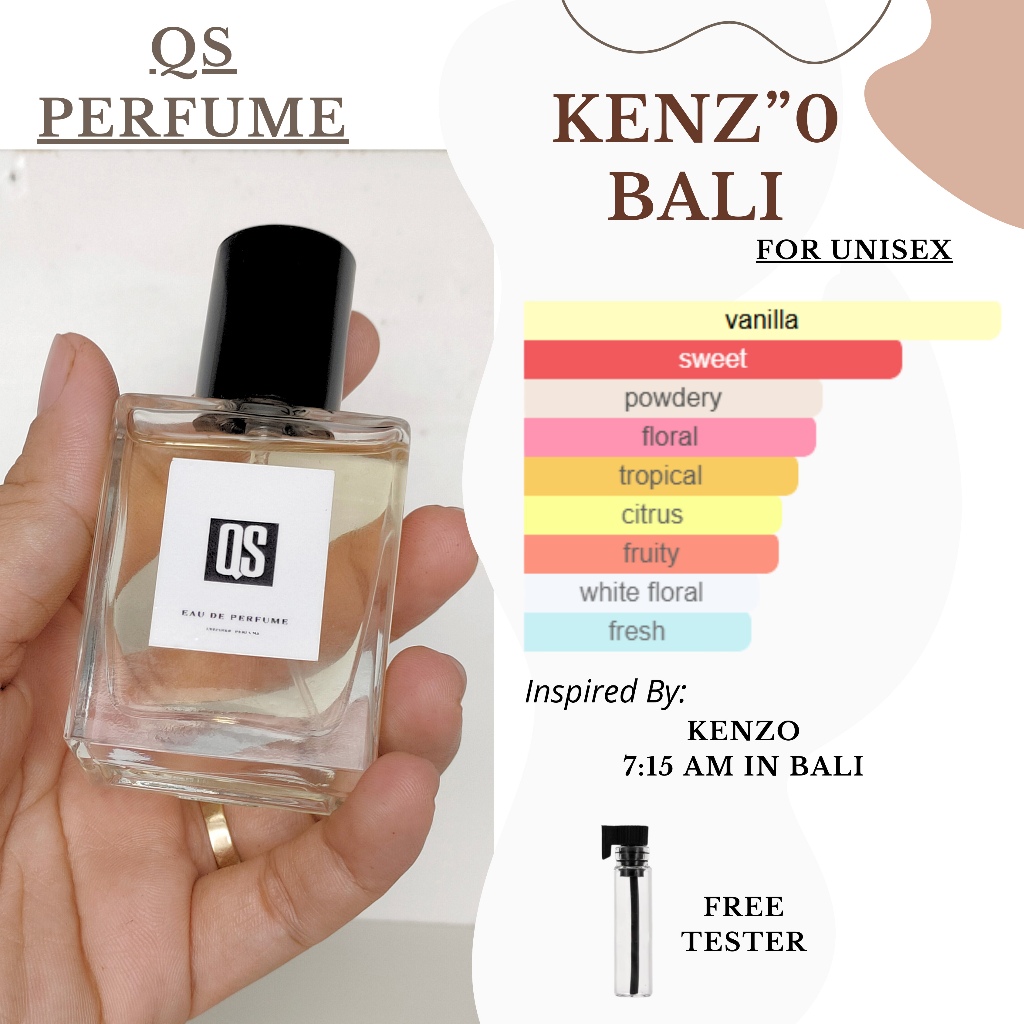 Jual Eau De Perfume Pria dan Wanita K*NZO BALI Parfume Unisex inspired ...