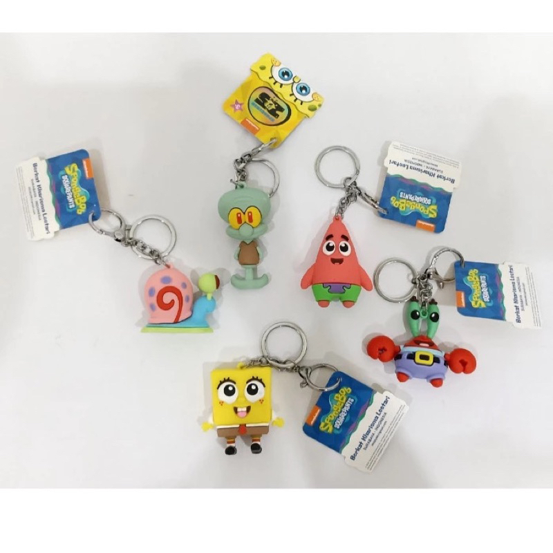 Jual Gantungan Kunci SpongeBob & Friends Original Nickelodeon ...